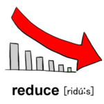 reduceの意味、発音 | イラストと語呂合わせで覚える英単語
