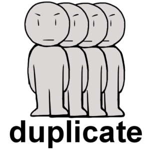duplicateの意味、読み方 | イラストと語呂合わせで覚える英単語