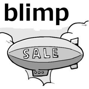 【イラスト】blimpの意味、読み方 | イラストと語呂合わせで覚える英単語