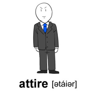 attireの意味、読み方-clothes、clothing、garmentとの違いは？ | イラストと語呂合わせで覚える英単語